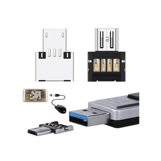 Micro USB Male to USB Female OTG Adapter Converter – Salibay